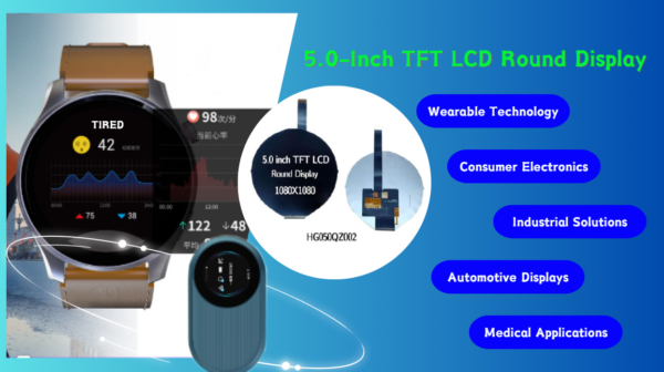A Comprehensive Analysis of the 5.0-Inch TFT LCD Round Display